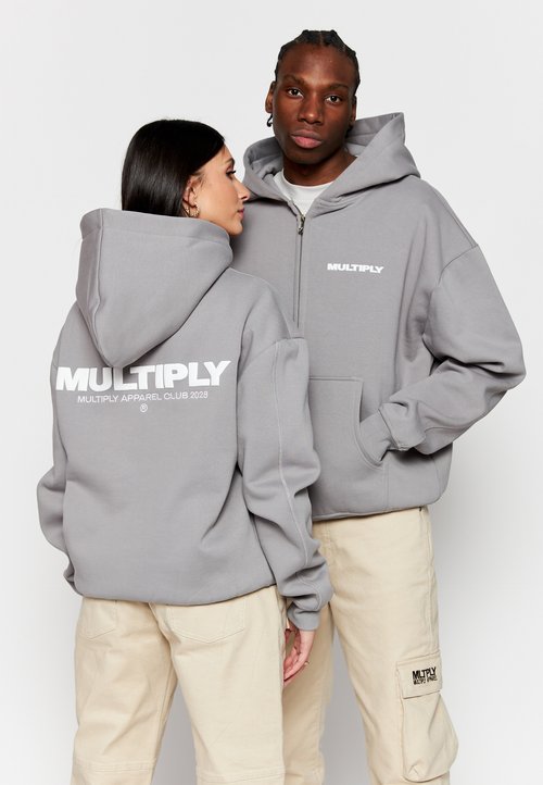 Multiply Apparel OVERSIZE TRUST IN SYSTEM - Huppari - smoke pearl ...