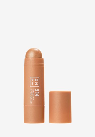 IsaDora HIGHLIGHTER STICK'N BRUSH - Highlighter - sparkling beige/beige ...