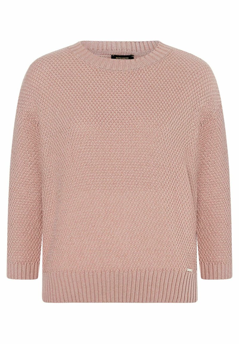 More & More 3/4 ARM - Strickpullover - rosa - Zalando.de