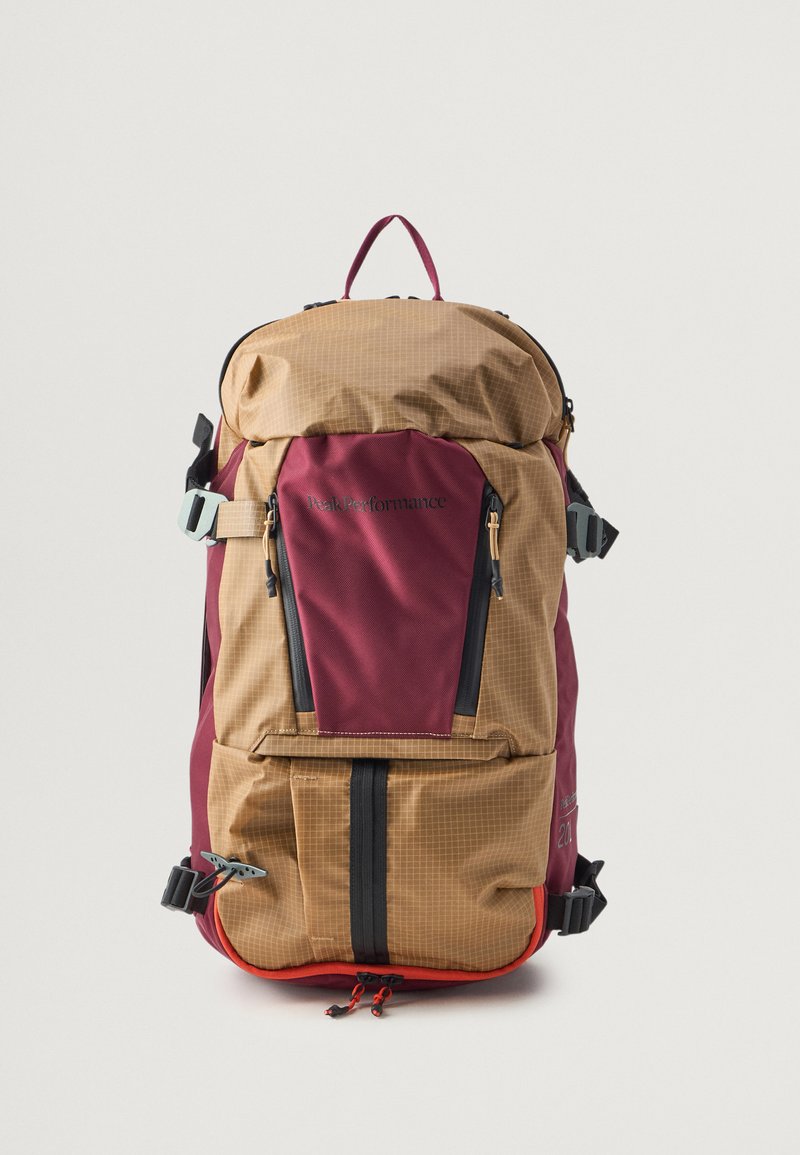 Peak Performance VERTICAL SKI UNISEX - Backpack - sierra sand/vertical ...