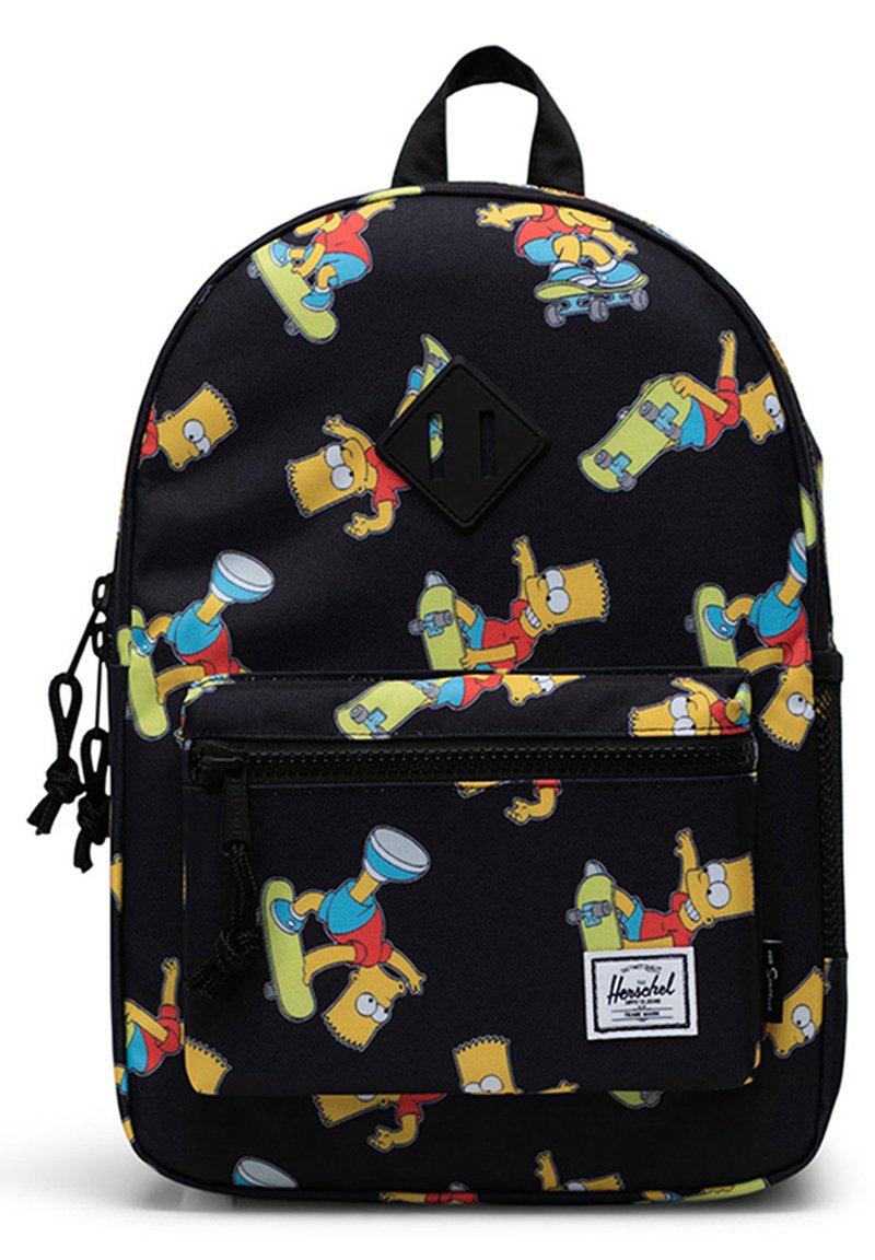 Herschel HERITAGE - Tagesrucksack - bart simpson/schwarz - Zalando.at