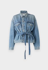Citizens of Humanity LEELA BELTED JACKET - Denim jacket - cabazon/blue ...