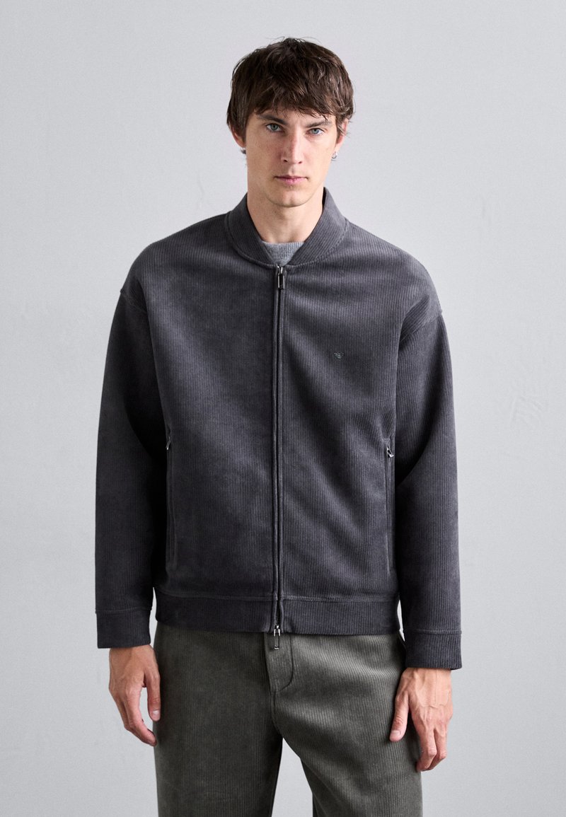 Emporio Armani Giubbotto Bomber - phantom/antracite - Zalando.it