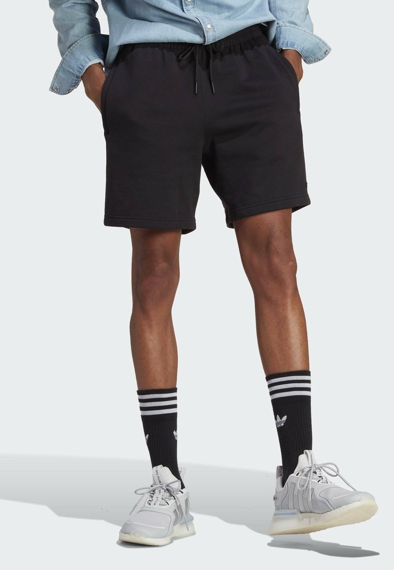 adidas Originals PREMIUM ESSENTIALS - Tracksuit bottoms - black ...