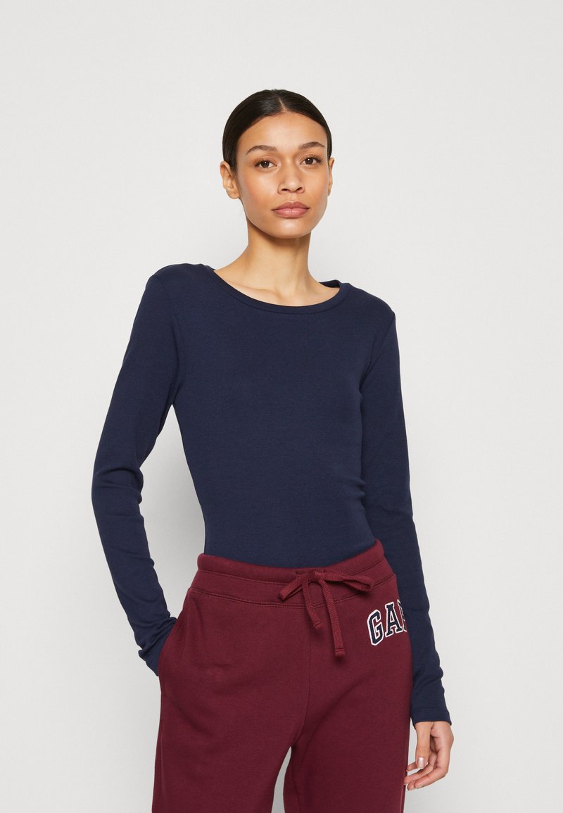 GAP CREW - Camiseta de manga larga - navy uniform/azul marino - Zalando.es