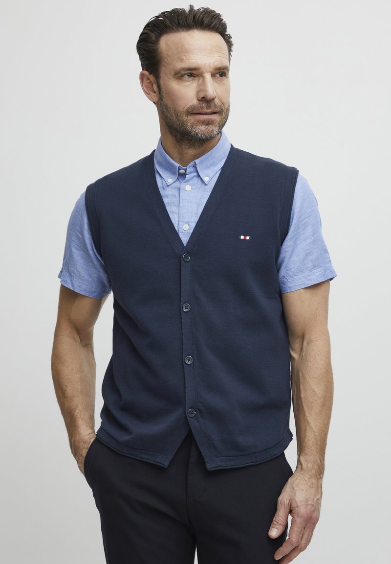 FQ1924 FQELIAH - Waistcoat - navy blazer/blue - Zalando.ie