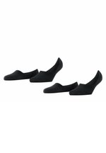 Burlington EVERYDAY 2-PACK HIDDEN IN SHOE - Ankelsockor - black/svart ...