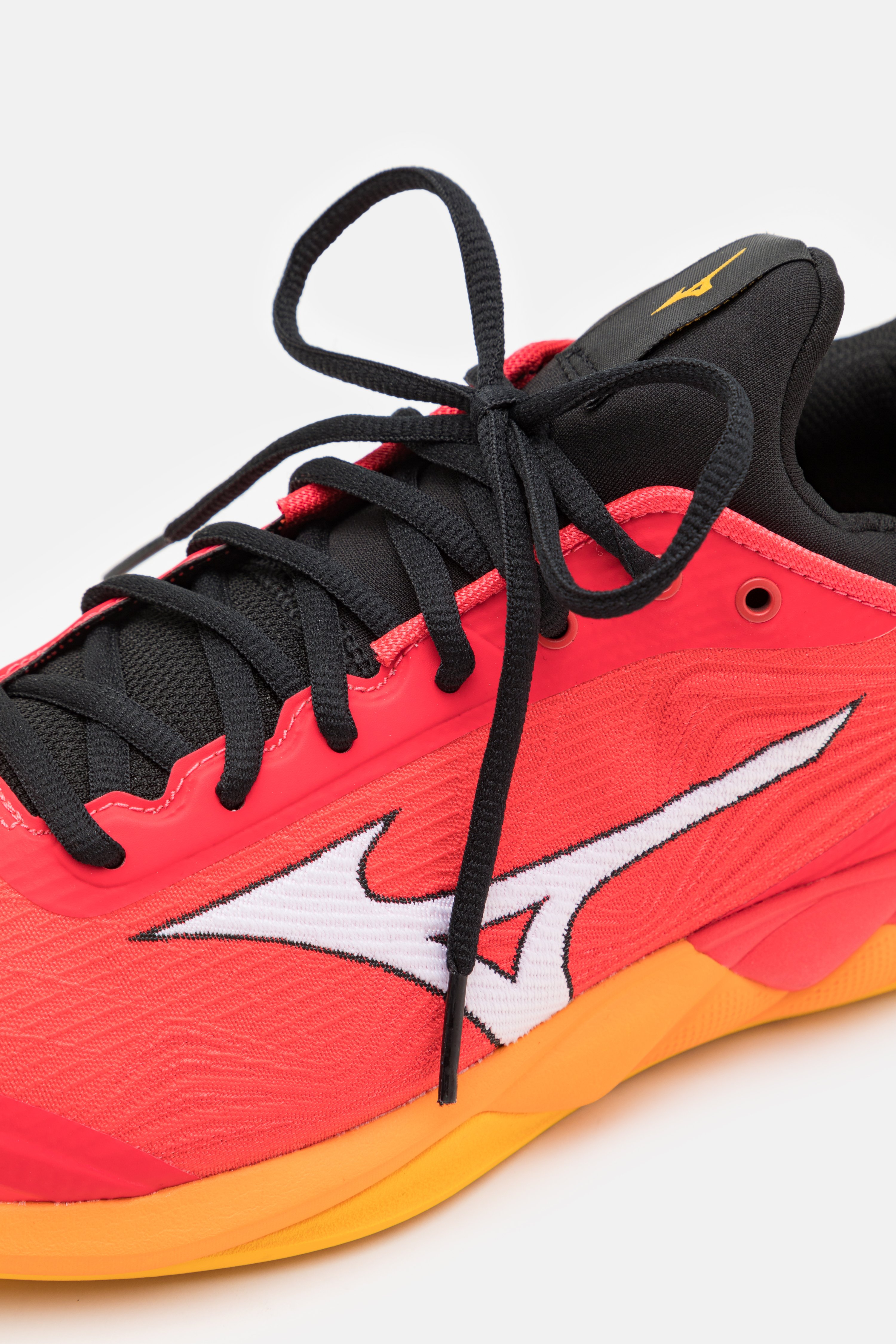 Mizuno WAVE LUMINOUS 2 Volleyballschuh radiant red white carrot curl rot Zalando