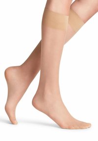 FALKE PURE MATT - Kniekousen - golden/goudkleurig - Zalando.nl