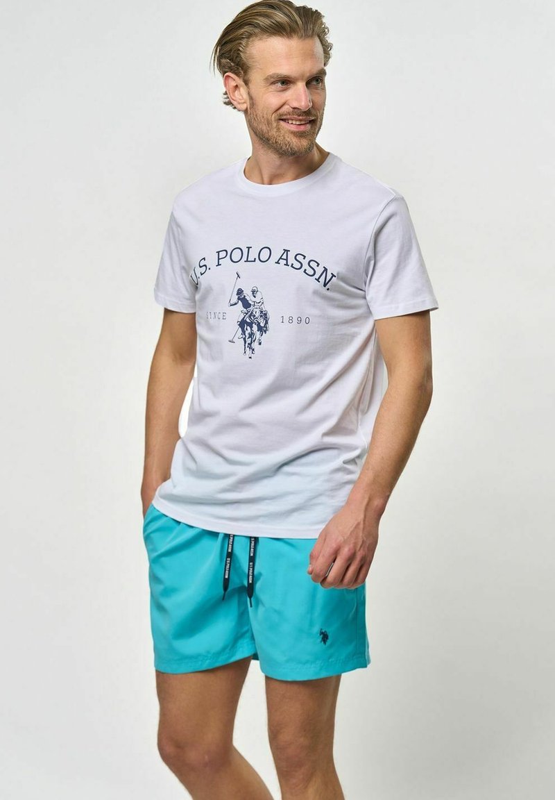 U.S. Polo Assn. AZA - Szorty kąpielowe/turkusowy - Zalando.pl