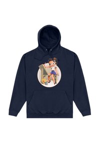 Henry Tiger BETTY BOOP PIN - Hættetrøje - navy blue/mørkeblå - Zalando.dk