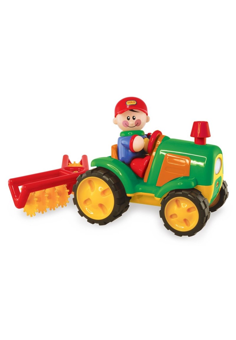 Tolo Toys TRACTOR AND CULTIVATOR - Toy - multi coloured/multi-coloured ...