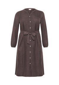 Kaffe Curve Robe en jean - java cc/violet foncé - ZALANDO.FR