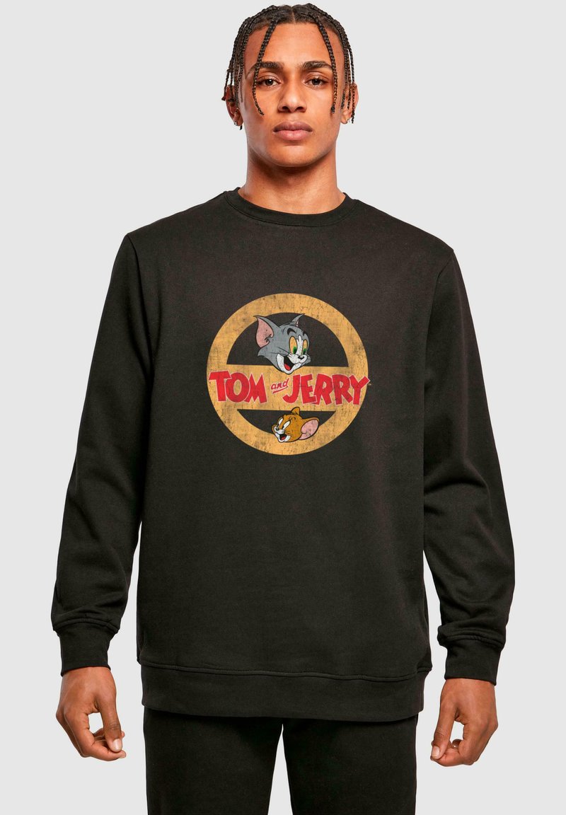 ABSOLUTE CULT TOM AND JERRY - CIRCLE ONE CREWNECK - Sweatshirt - black ...