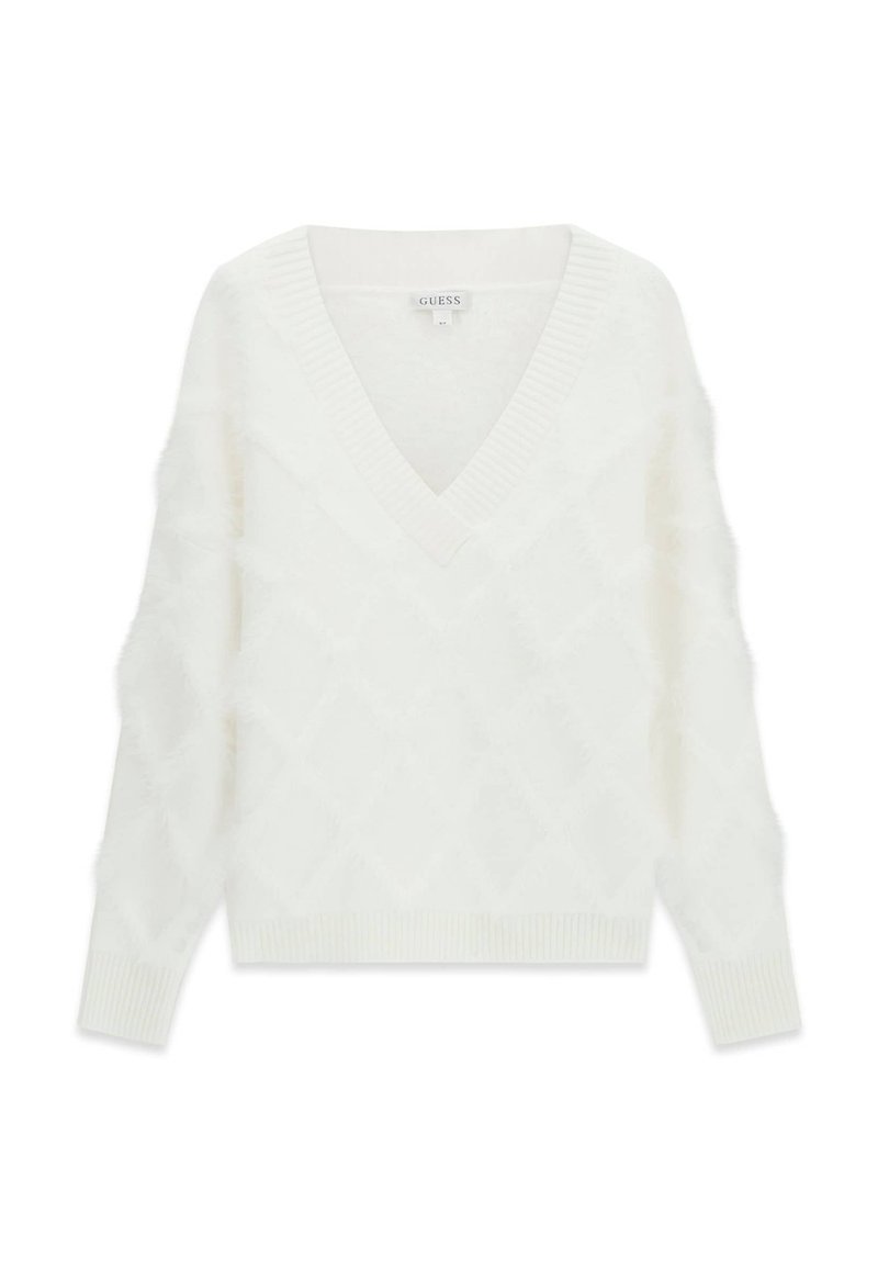 Guess Pullover - weiß/blanc - ZALANDO.FR