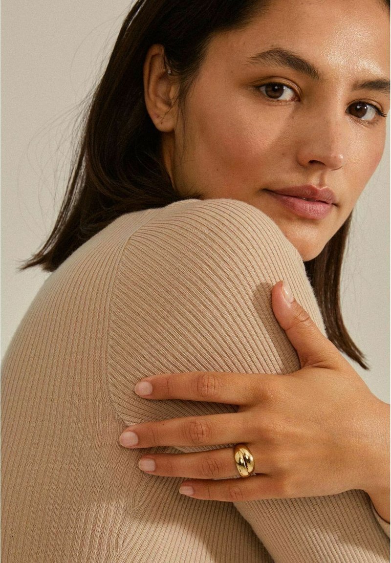 Pilgrim ORIT UNISEX ADJUSTABLE - Ring - gold plated/goldfarben - Zalando.de