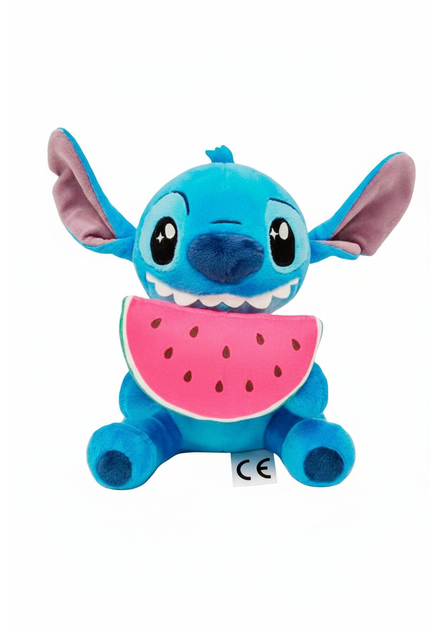 Disney STITCH MIT WASSERMELONE - Kuscheltier - blue/blau-meliert ...