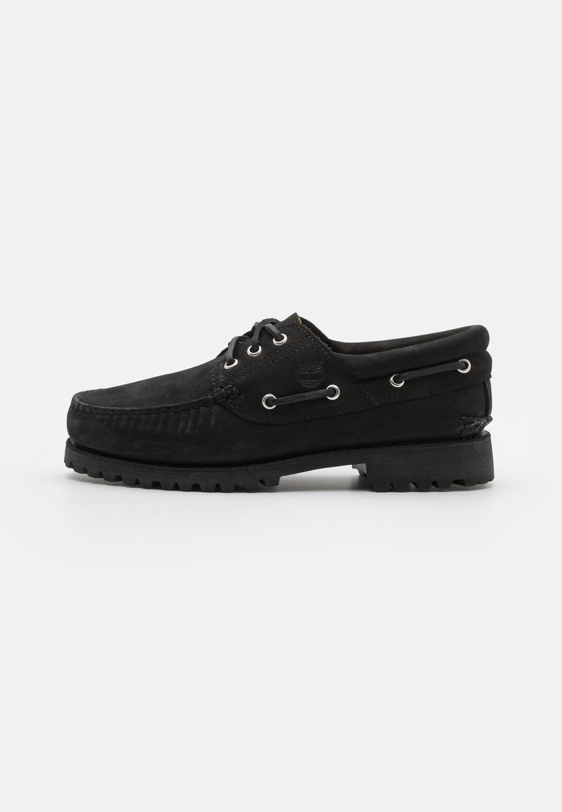 Timberland AUTHENTICS 3 EYE CLASSIC - Boat shoes - black - Zalando.ie