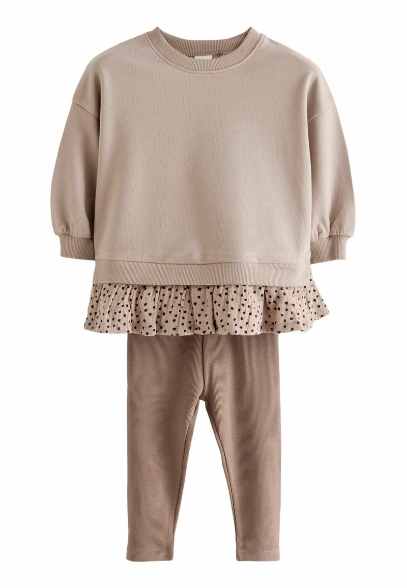 Next SET - REGULAR FIT - Legging - neutral collar/beige - Zalando.nl