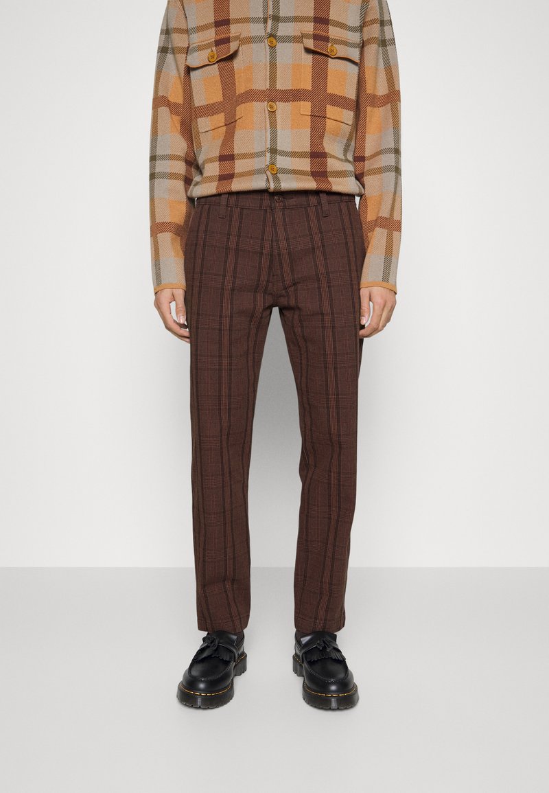 Levi's® Chino - lenny plaid cocoa brown/braun - Zalando.at