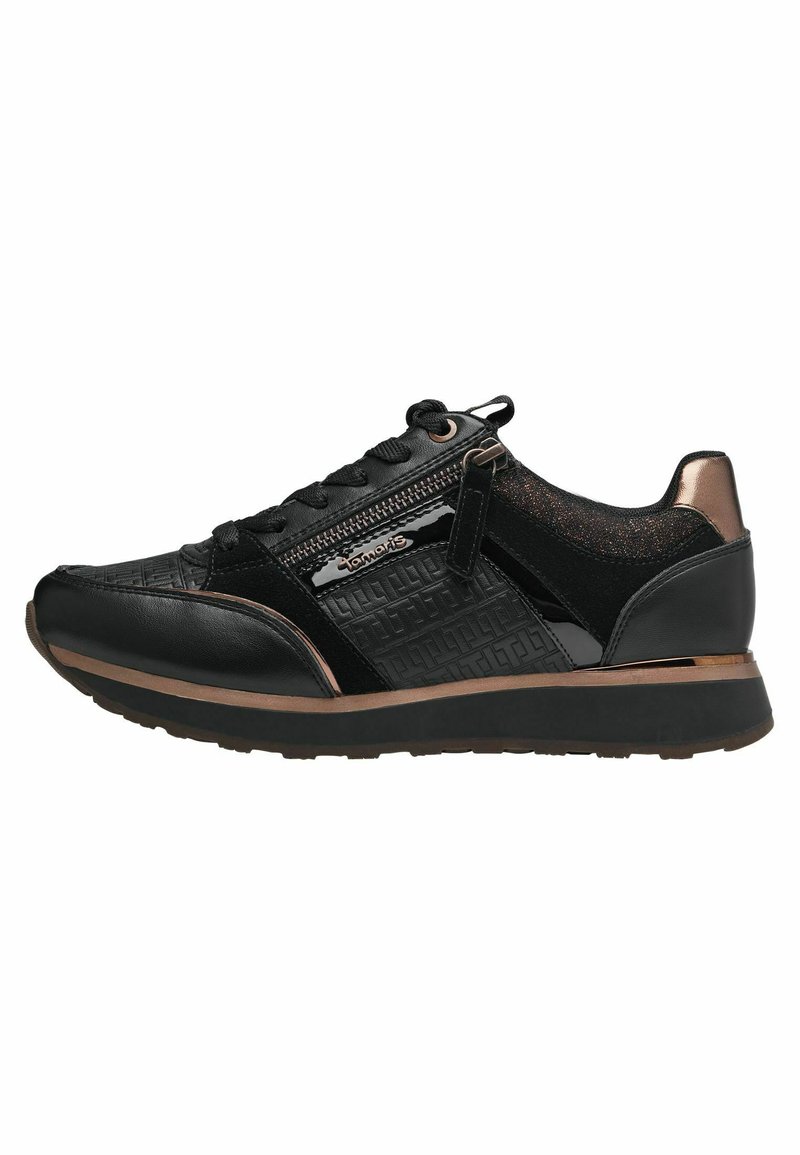 Tamaris Zapatillas - black copper/negro - Zalando.es