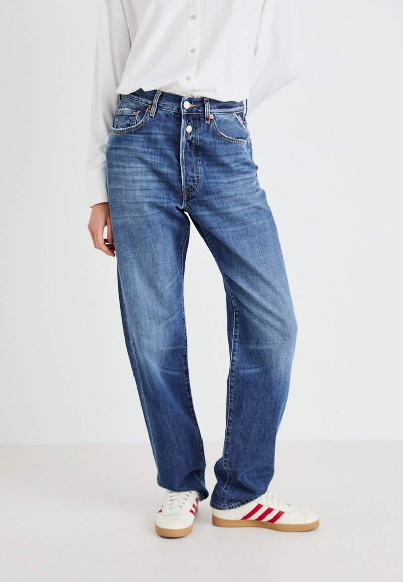 Replay W9Z1 PANTS - Relaxed fit jeans - medium blue/blue denim - Zalando.ie