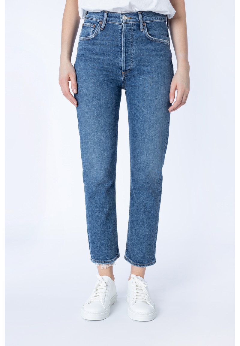 Agolde RILEY - Jeans Slim Fit - blue/dunkelblau - Zalando.at