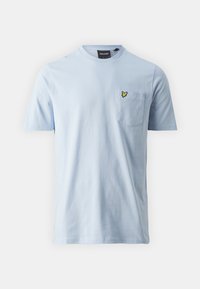 Lyle & Scott POCKET - T-shirt - bas - light blue/ljusblå - Zalando.se