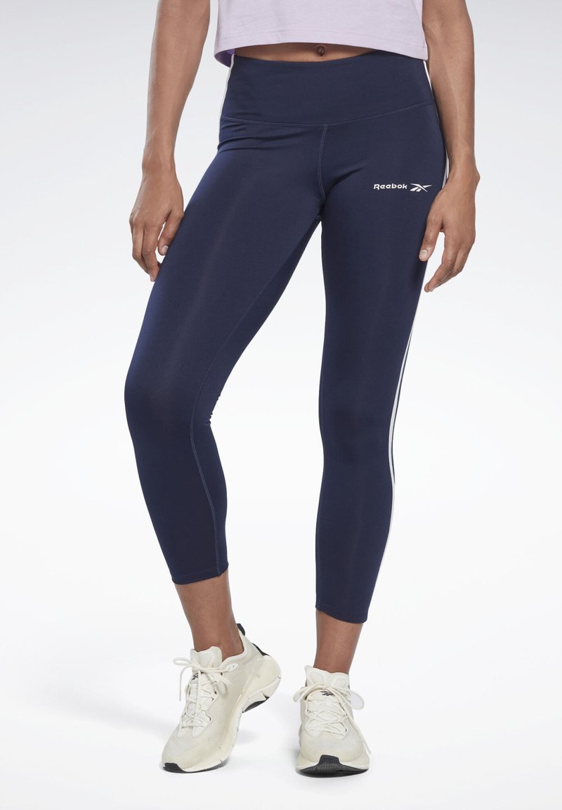 Reebok Tights - vector navy/dunkelblau - Zalando.ch