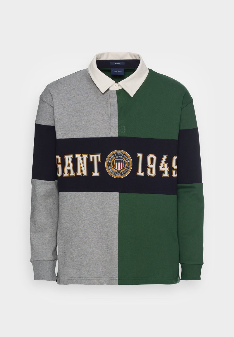 GANT CREST SHIELD RUGGER - Poloshirt - forest green/dunkelgrün - Zalando.de