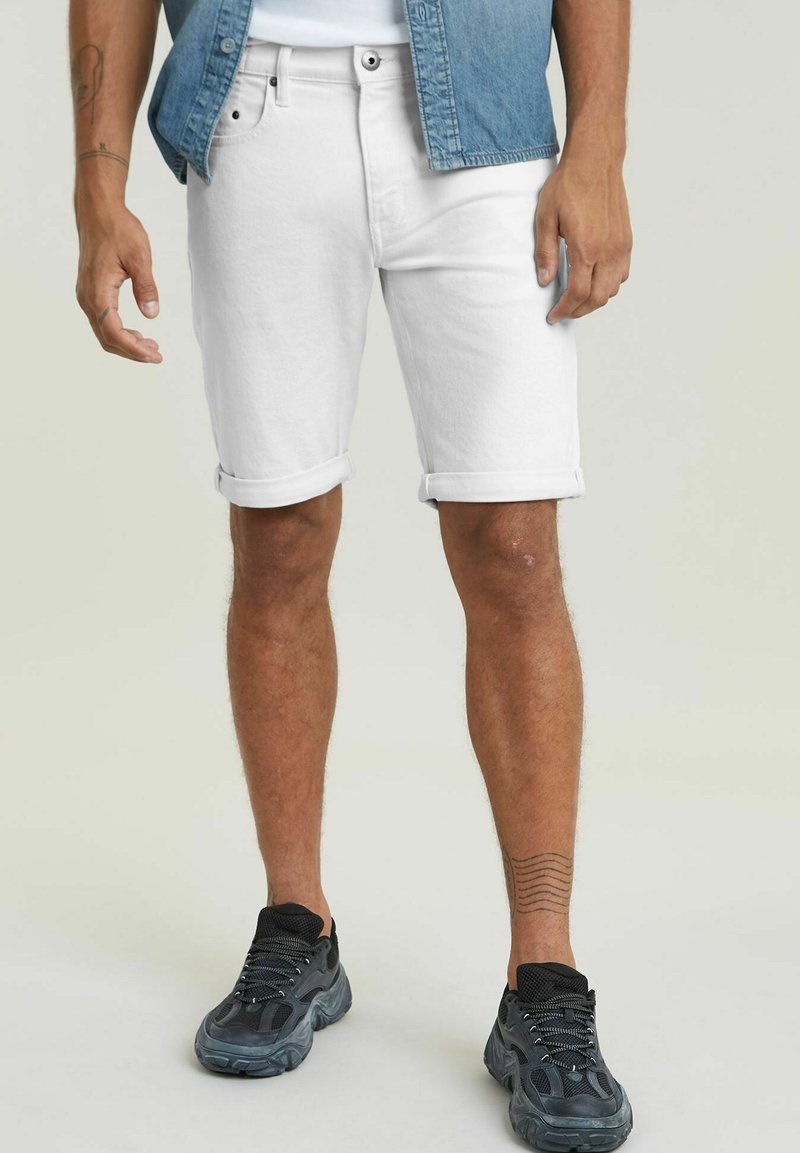 G-STAR Jeans Shorts - paper white gd/weiß - Zalando.ch