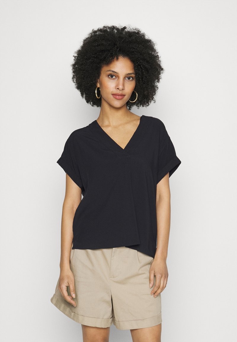 GAP Petite TOP - Blusa - true black/negro - Zalando.es