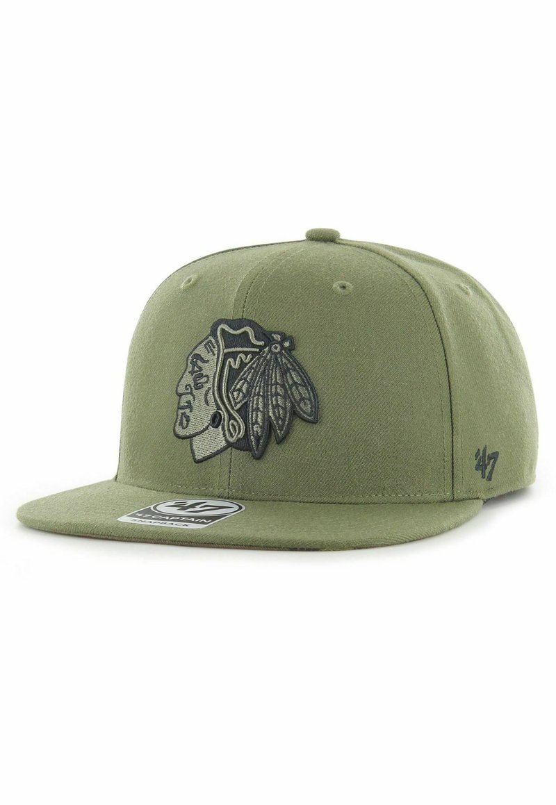 '47 CAPTAIN CHICAGO BLACKHAWKS - Cap - olive/oliv - Zalando.de