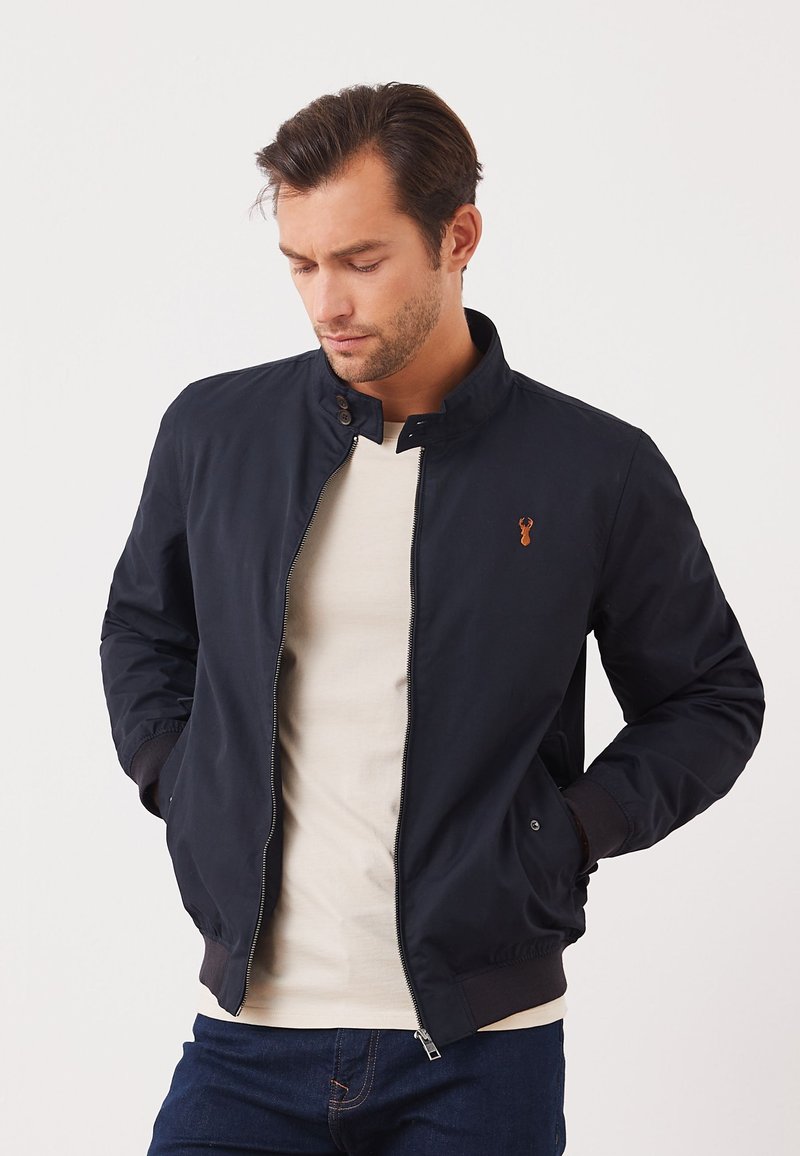 Next STAG HARRINGTON - Jachetă subțire - blue/albastru - Zalando.ro