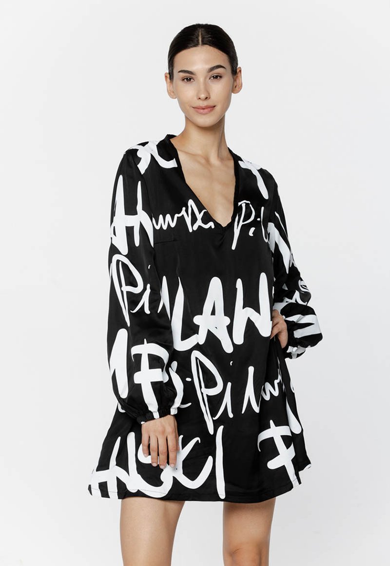 PILAWSKI - Sukienka letnia/czarny - Zalando.pl
