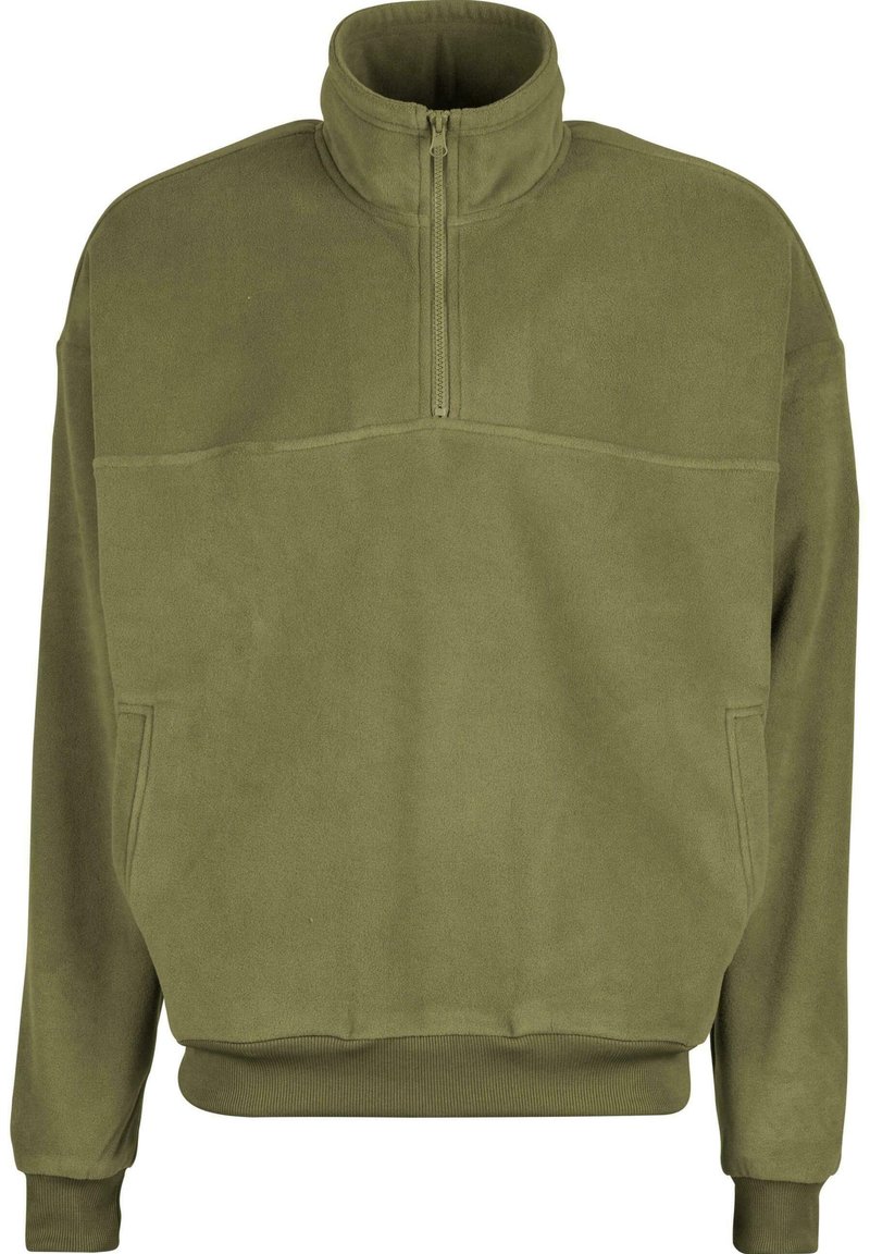 Urban Classics BASIC POLAR - Pulover iz flisa - tiniolive/peščena ...