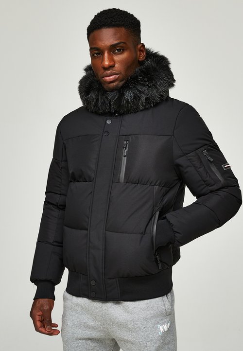 Kings Will Dream MONTANA PUFFER JACKET - Winterjas - black/zwart ...