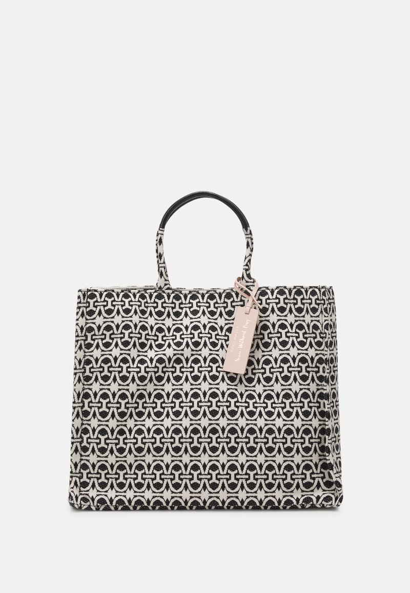 Coccinelle NEVER WITHOUT MONOGRAM LARGE - Tote bag - multinoir/noir ...