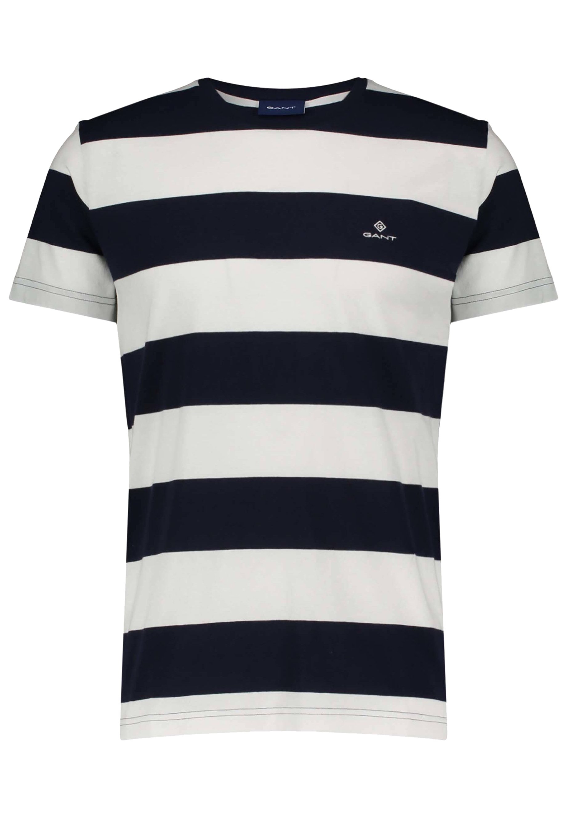 GANT BARSTRIPE SS Print T shirt Offwhite 20 off white Zalando ie GANT BARSTRIPE SS Print T shirt Offwhite 20 off white Zalando ie