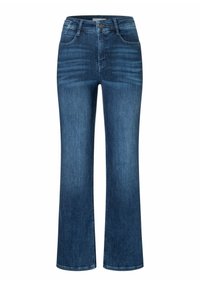 MAC Jeans LAURA - Jeans Bootcut - blue stone/blue denim - Zalando.at