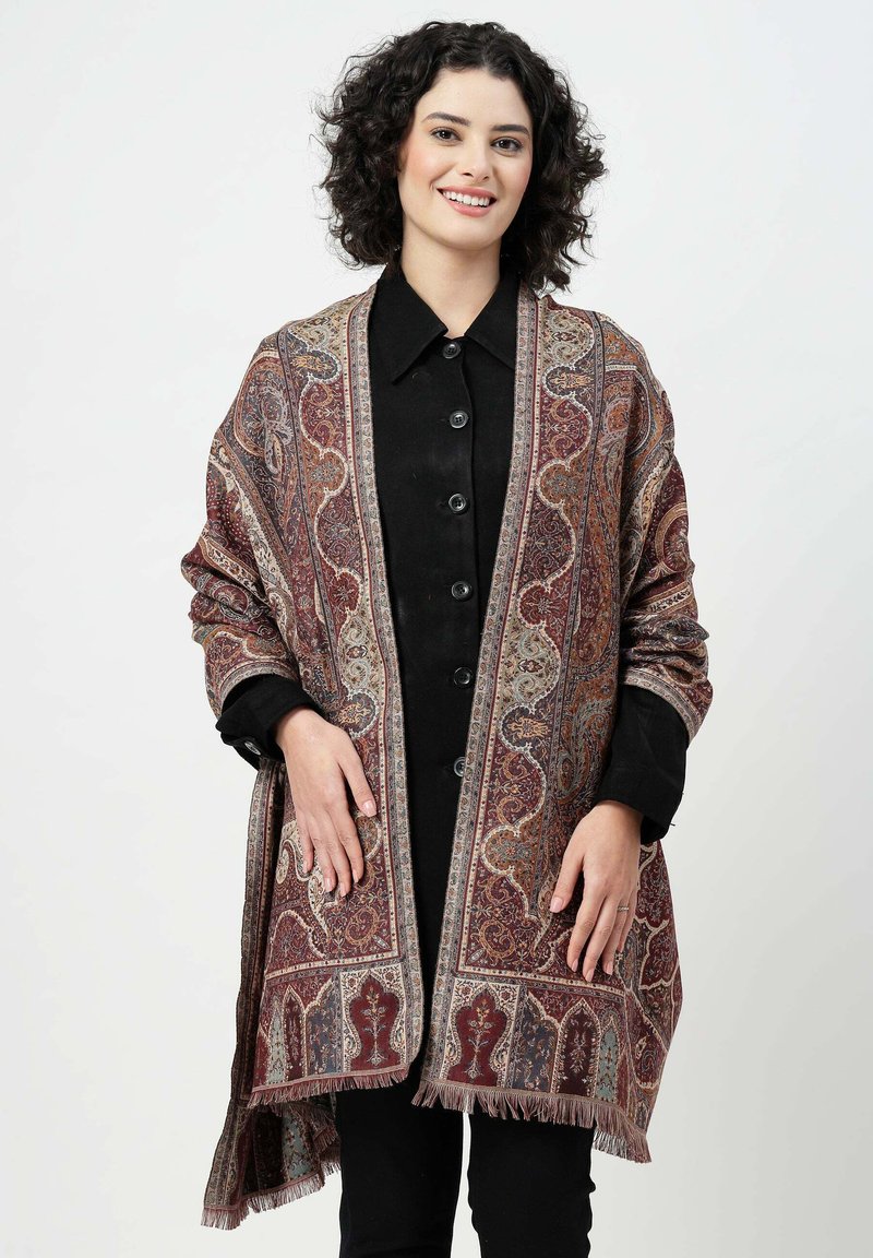 AVANT-GARDE PARIS KASHMIRI JAMAWAR - Scarf - brown - Zalando.ie