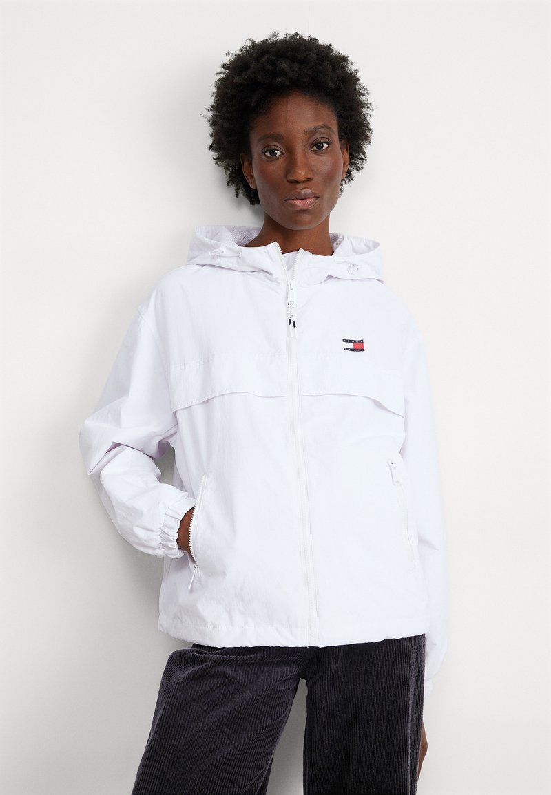 Tommy Jeans CHICAGO - Windbreaker - white - Zalando.co.uk