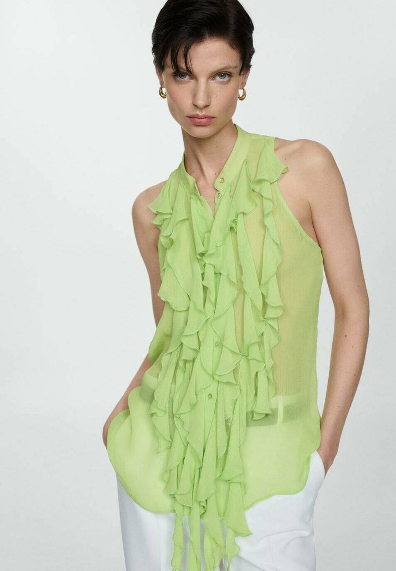 Mango Top - green/groen - Zalando.nl