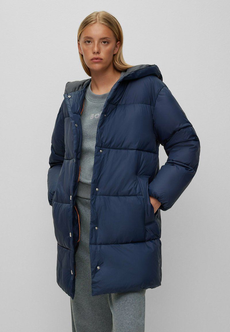 BOSS C POLLY - Winter coat - dark blue four/dark blue - Zalando.co.uk