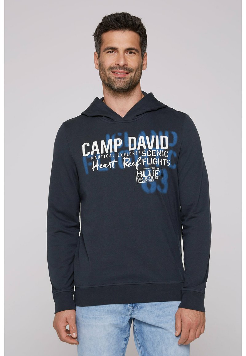 Wunderbar Camp David Hoodie Blau Fotos