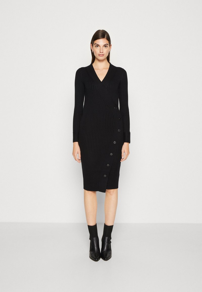 Guess CECILE BODYCON - Shift dress - jet black/black - Zalando.co.uk