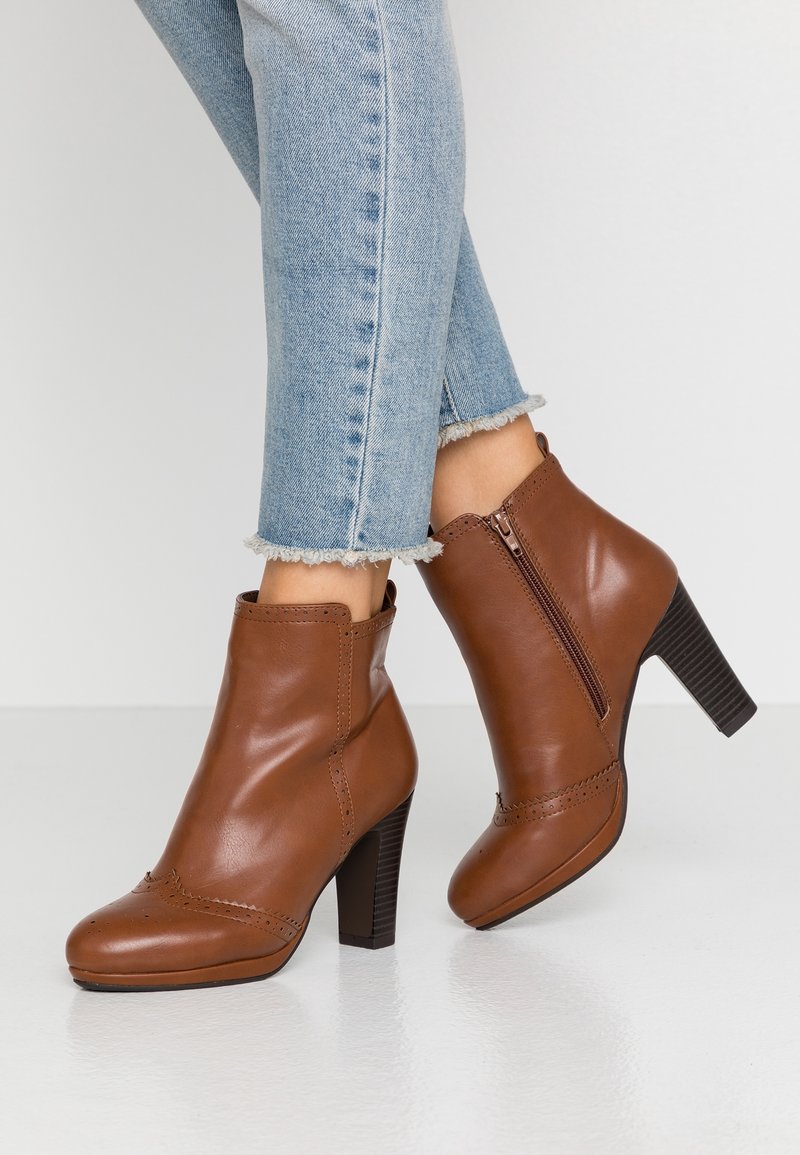 Anna Field Korolliset nilkkurit - cognac/konjakki - (Pre-owned ...