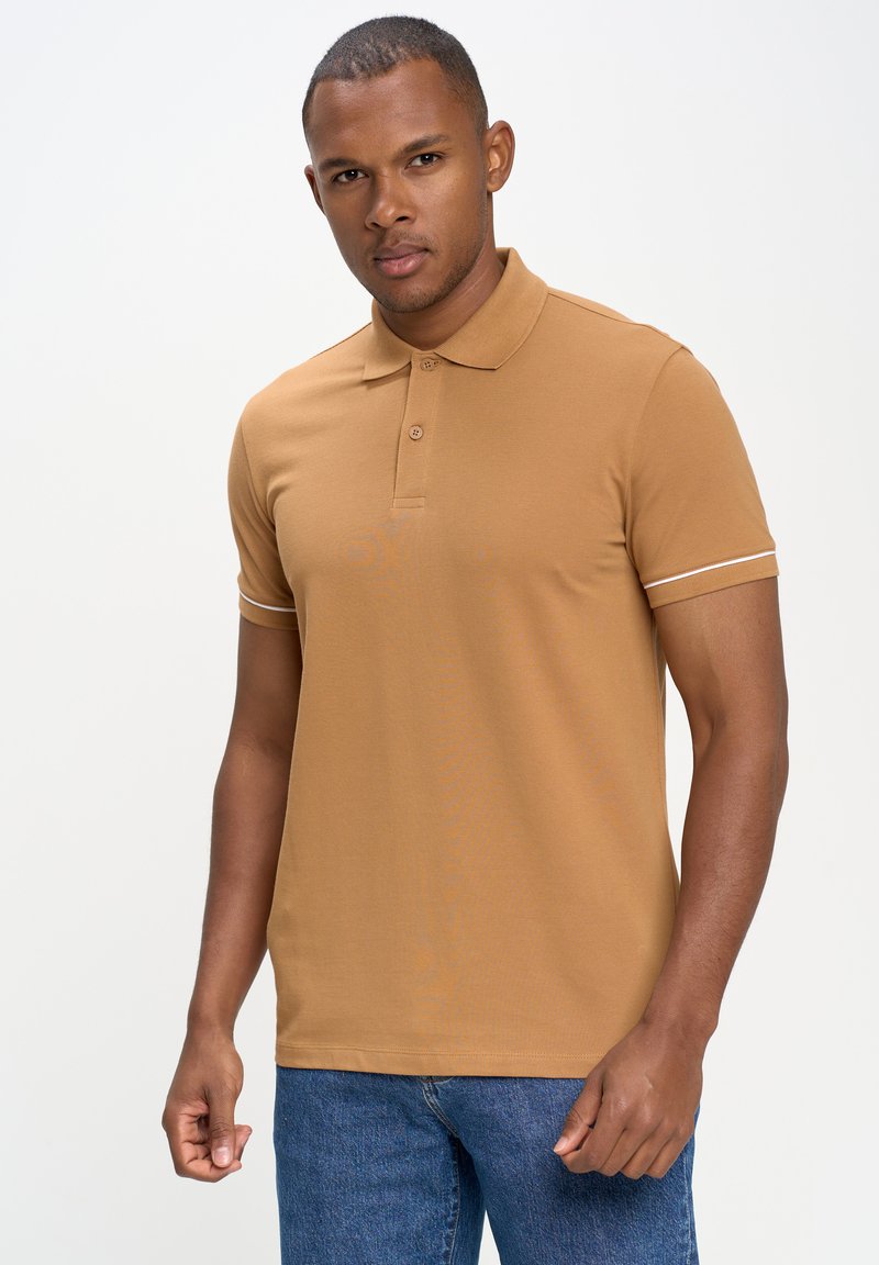 Big Star GETAH - Polo shirt - camel - Zalando.de