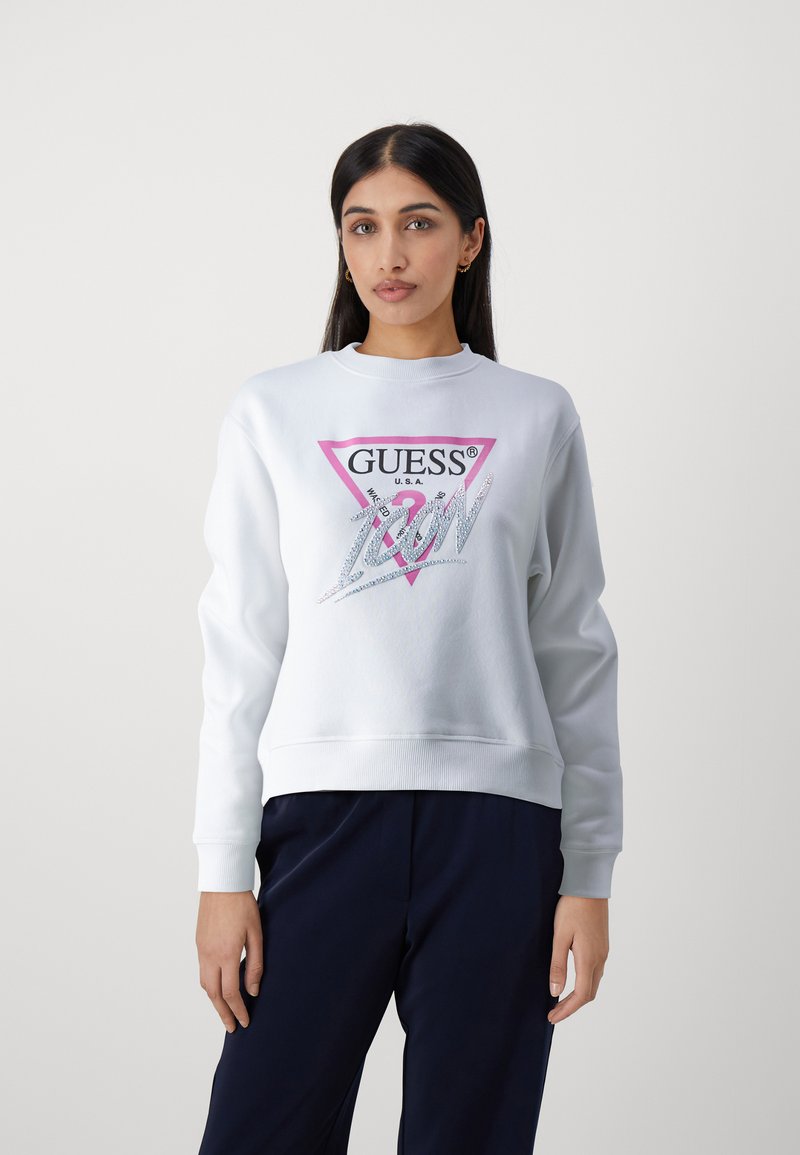 Guess Sweater - pure white/wit - Zalando.nl