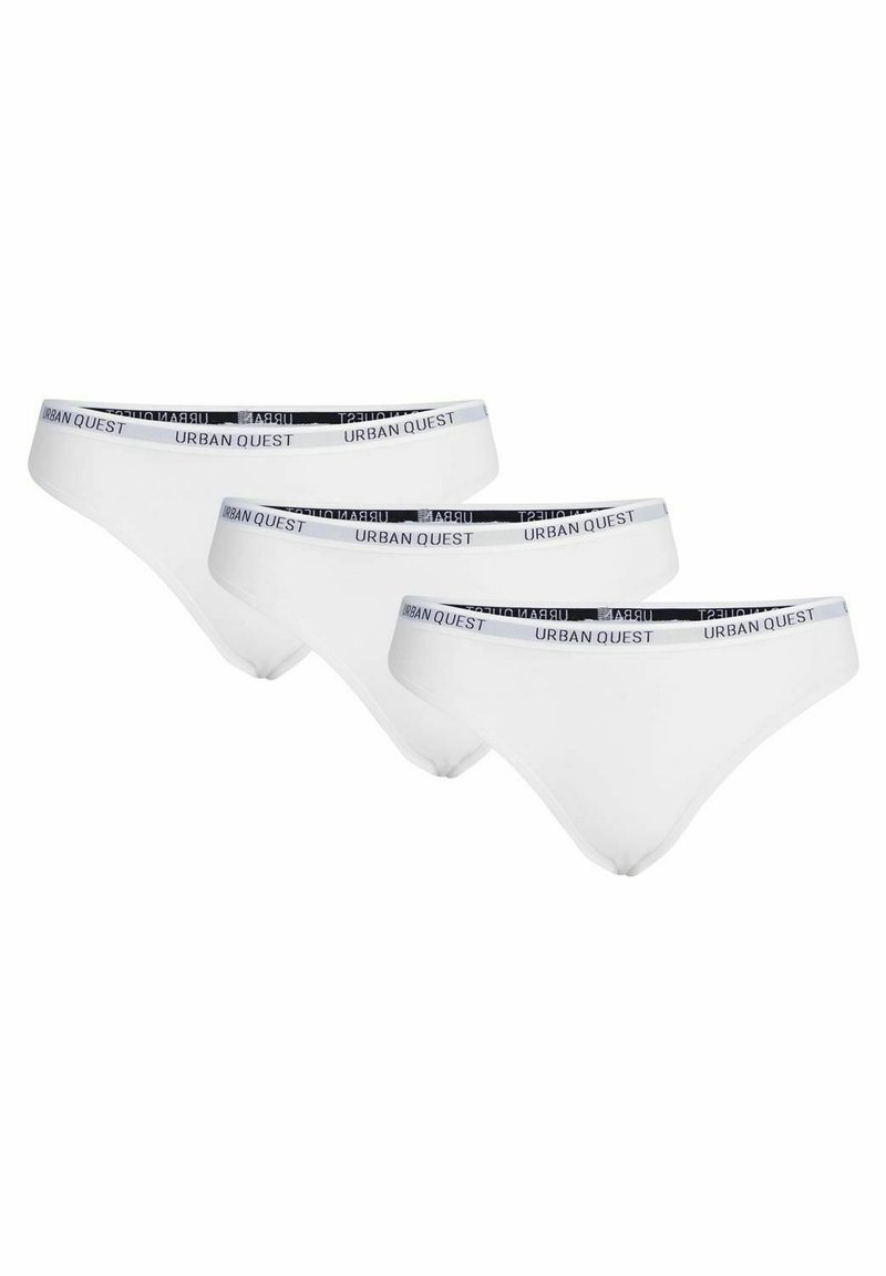 URBAN QUEST THE 3 PACK STRING - Tanga - white/blanco - Zalando.es